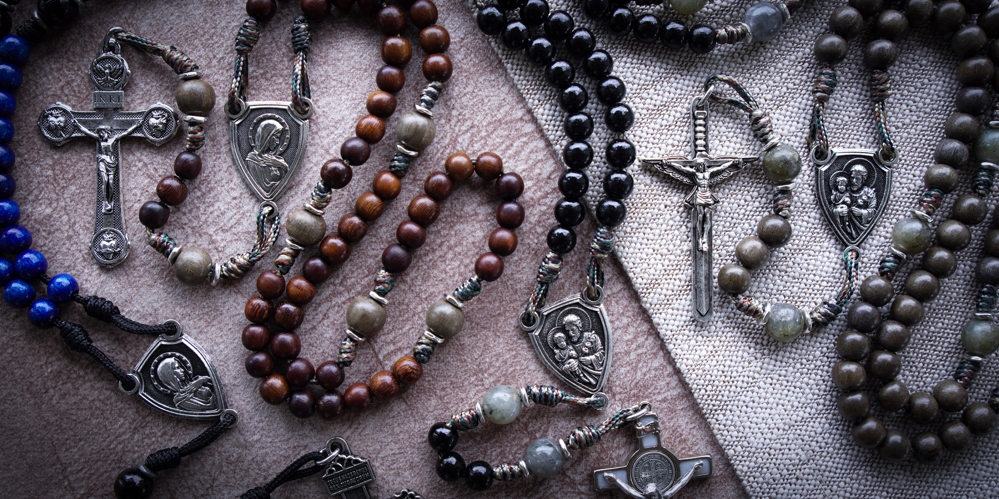 Custom Rosaries Collection | The Catholic Woodworker