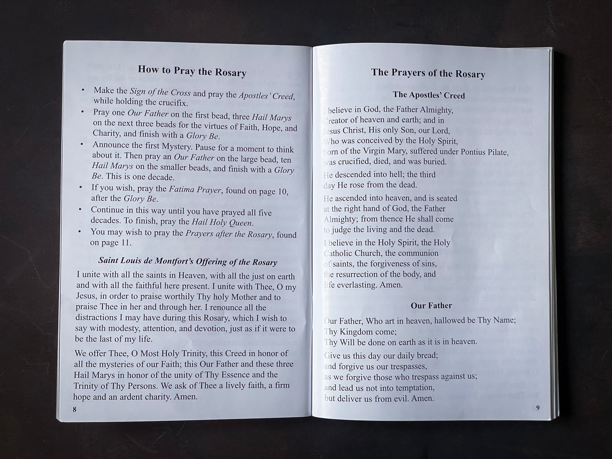 My Complete Rosary Prayer Book