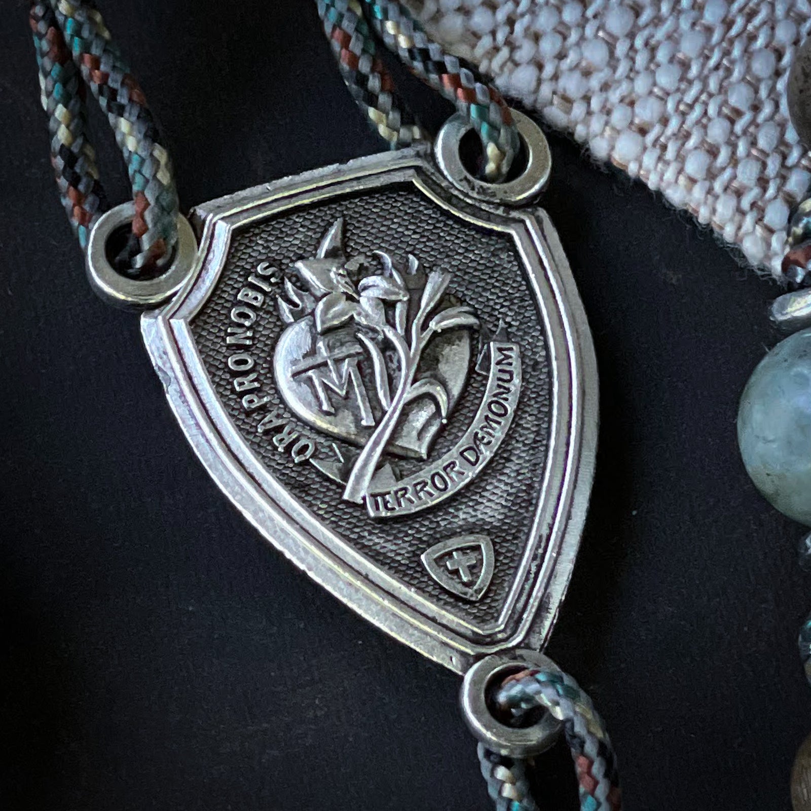 Handmade Wooden St. Joseph Terror of Demons Rosary