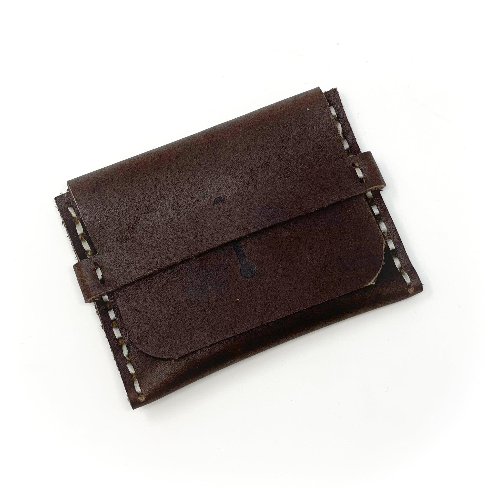 Leather Rosary Pouch - Java - by OréMoose